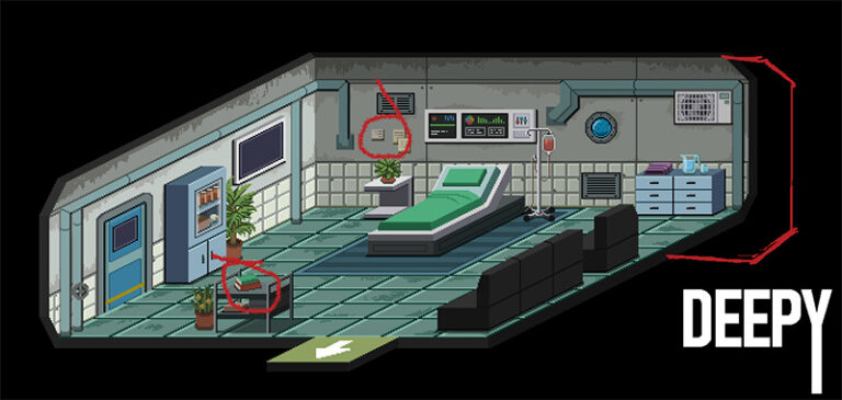 Deepy, an image of what the visual will look like – Strange Beat Games